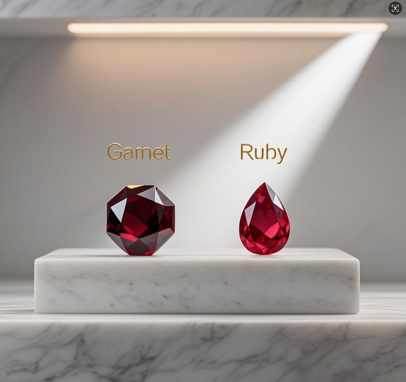 Garnet vs Ruby: What's the Real Difference Between These Red Gemstones ...